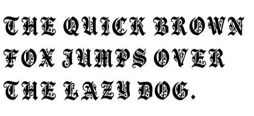Gothic Font by kulturrno · Creative Fabrica