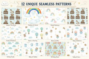 Nursery Baby Boy Digital Bundle Graphic by T.D. House · Creative Fabrica