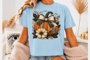 Pumpkin with Sunflower Patchwork PNG Graphic by Vintage Expert ...