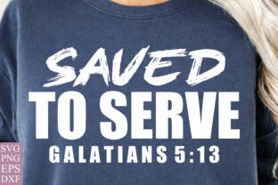Saved to Serve PNG, Christian Faith PNG Graphic by Creative idea ...