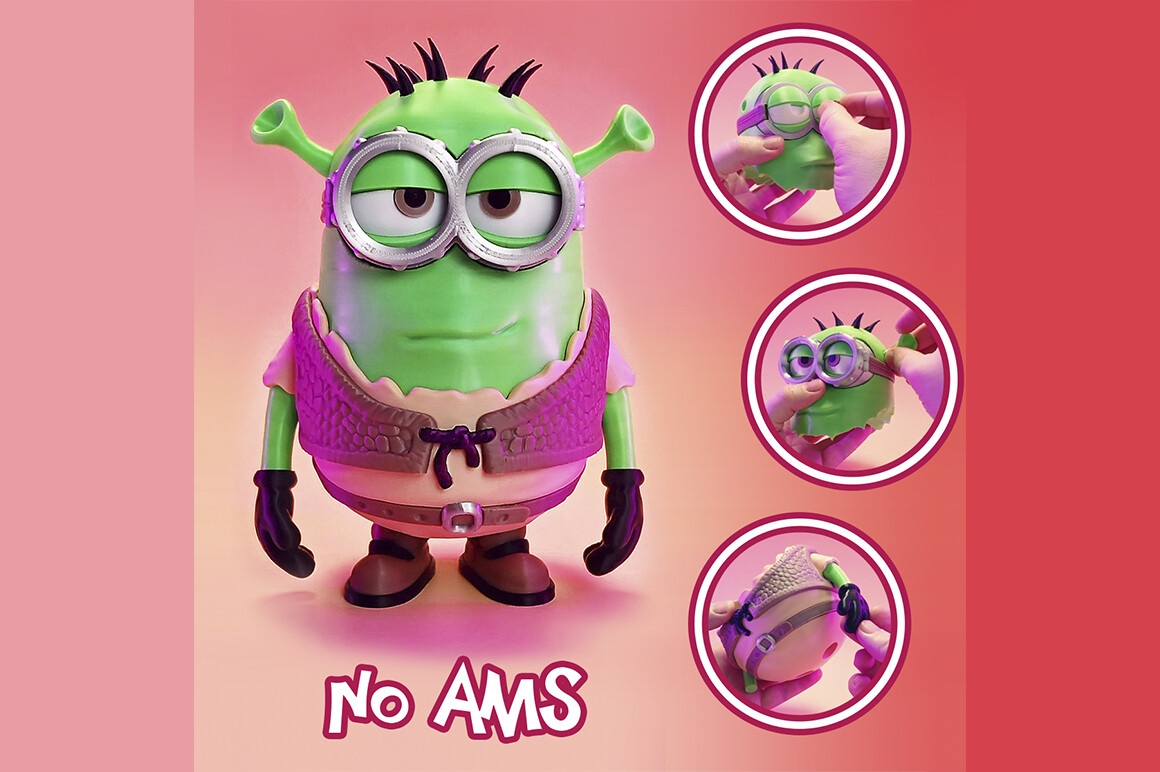 Shrek Minion Funny - Swamp Meme Characte · Creative Fabrica