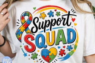 Support Autism Awareness Ribbon PNG Graphic by Digital Duck · Creative ...