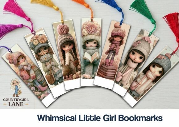 Quirky Animals Bookmark Printable Graphic by Countrygirl Lane ...