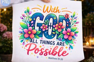 Christian Faith Matthew Bible Verse PNG Graphic by ProCUT · Creative ...