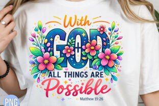 Christian Faith Matthew Bible Verse PNG Graphic by ProCUT · Creative ...