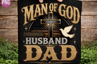 Christian Husband Dad Man of God PNG Graphic by RICH CREATION ...