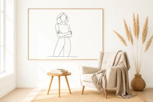 Confident Arms Crossed Line Art Graphic by fijulanam468 · Creative Fabrica