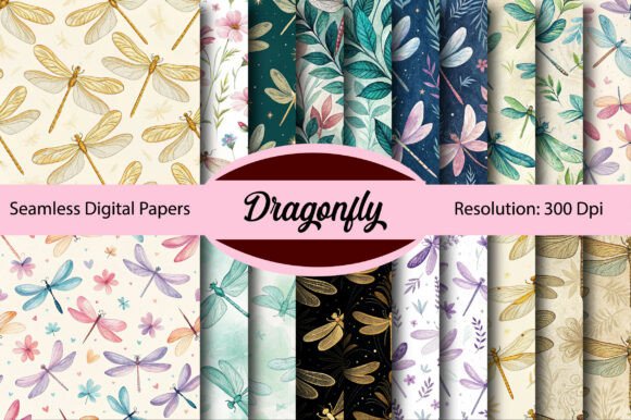 Pink & Green Seamless Digital Paper Graphic by Colourful · Creative Fabrica