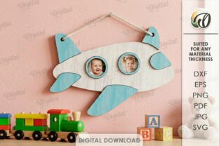 Kids Photo Frame Laser Cut · Creative Fabrica