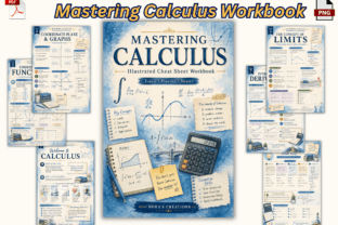 Mastering Calculus Workbook Graphic by Nora as · Creative Fabrica