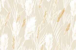 Neutral Wheat Seamless Pattern Graphic by TheDesignerDesigne · Creative ...