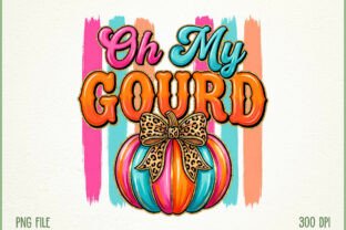 Oh My Gourd Coquette Pumpkin PNG Graphic by SoftInk Studio · Creative ...