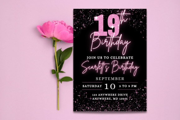 Under the Sea Birthday Invitation Graphic by HappyBuddhaTemplates ...