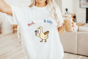 Red White and Silly Funny Goose Png Graphic by Hello December ...
