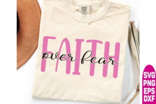 Retro Faith over Fear Svg, Preppy Christ Graphic by mdkalambd939 ...