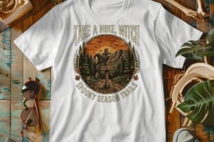 Take a Hike Witch Spooky Trails Fall Graphic by gregoraciiart ...