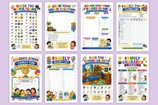 Ultimate Family Game & Activity Book Graphic by KDPMart · Creative Fabrica