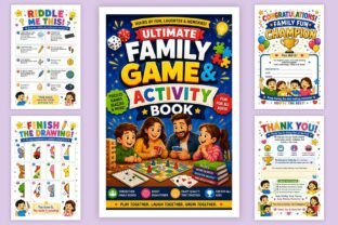 Ultimate Family Game & Activity Book Graphic by KDPMart · Creative Fabrica