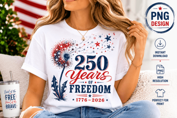 250th Anniversary USA PNG, Patriotic Graphic by TrendZign · Creative ...