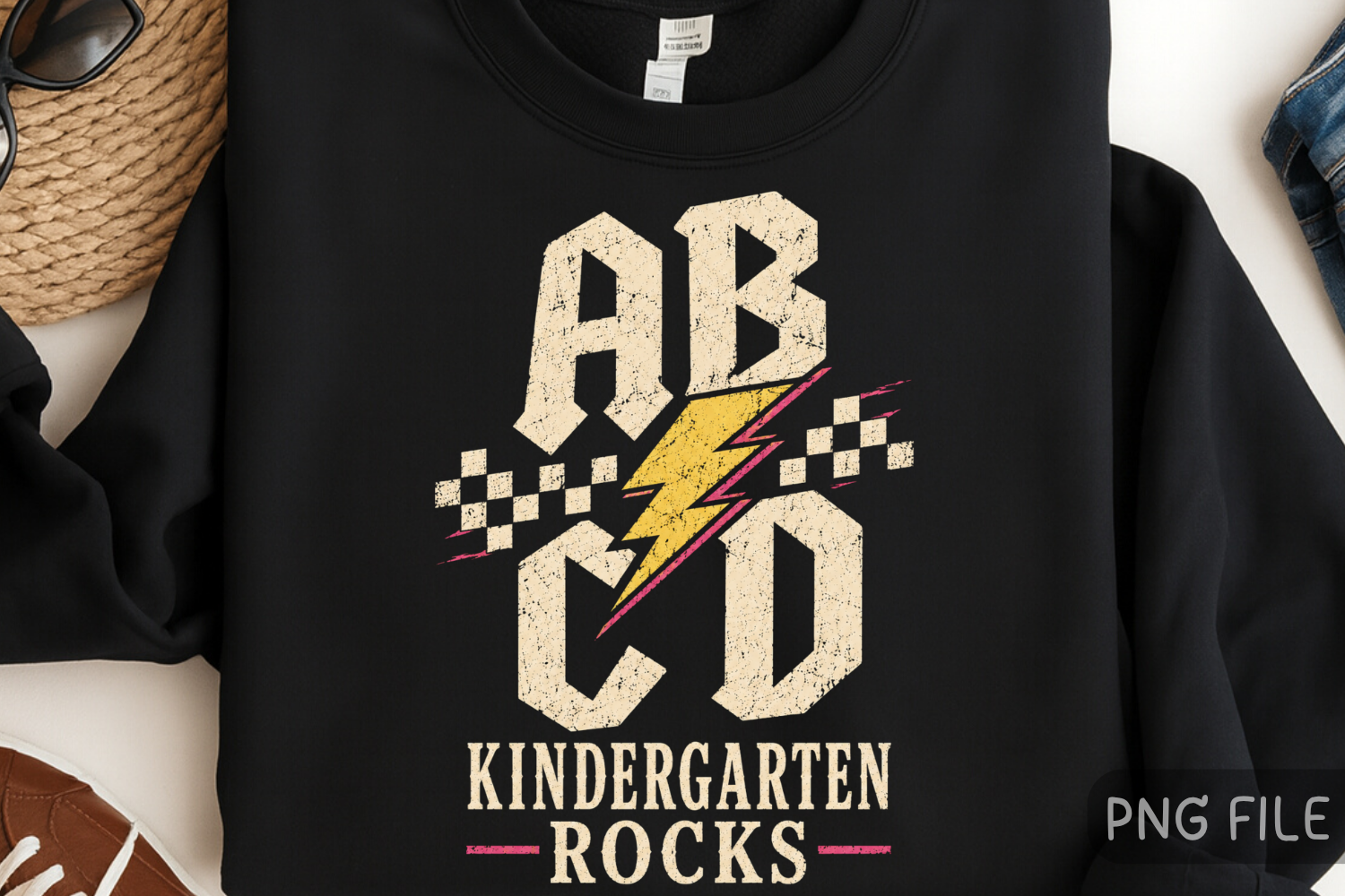 ABCD Kindergarten Rocks PNG Graphic by Design Art · Creative Fabrica
