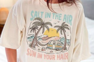 Beach Camper Sunset PNG Graphic by SvgModes · Creative Fabrica