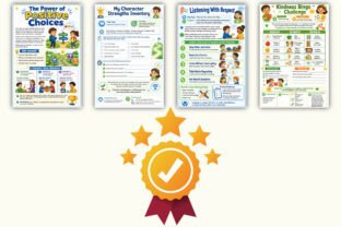 Character Building Activities for Kids Graphic by KDPLab · Creative Fabrica