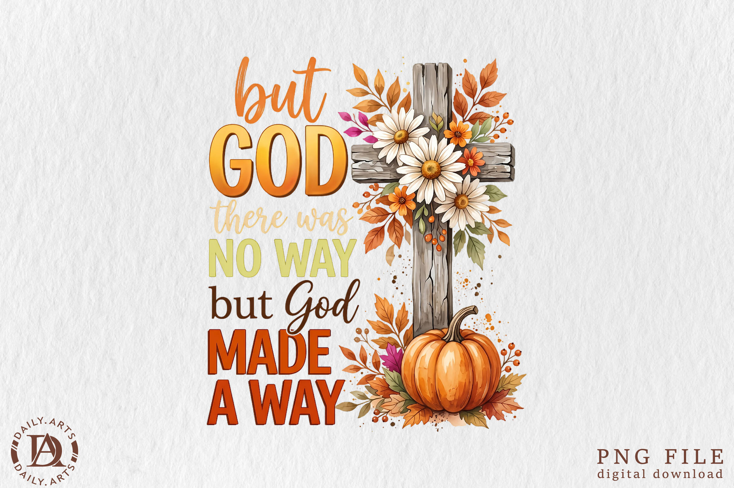 Christian Cross Fall Pumpkin PNG Graphic by daily.arts · Creative Fabrica