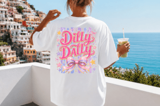 Dilly Dally PNG | Cute Coquette Bow Retr Graphic by Craftcity ...