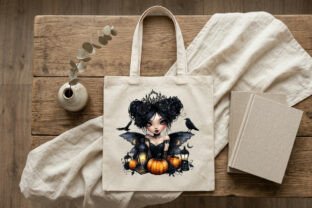 Gothic Fairy Halloween Clipart Bundle Graphic by Black Cat · Creative ...