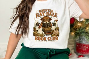 Haunted Hay Bale Book Club PNG Graphic by Graphics Hunt · Creative Fabrica