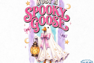 Just a Spooky Goose PNG | Cute Halloween Graphic by Craftcity ...