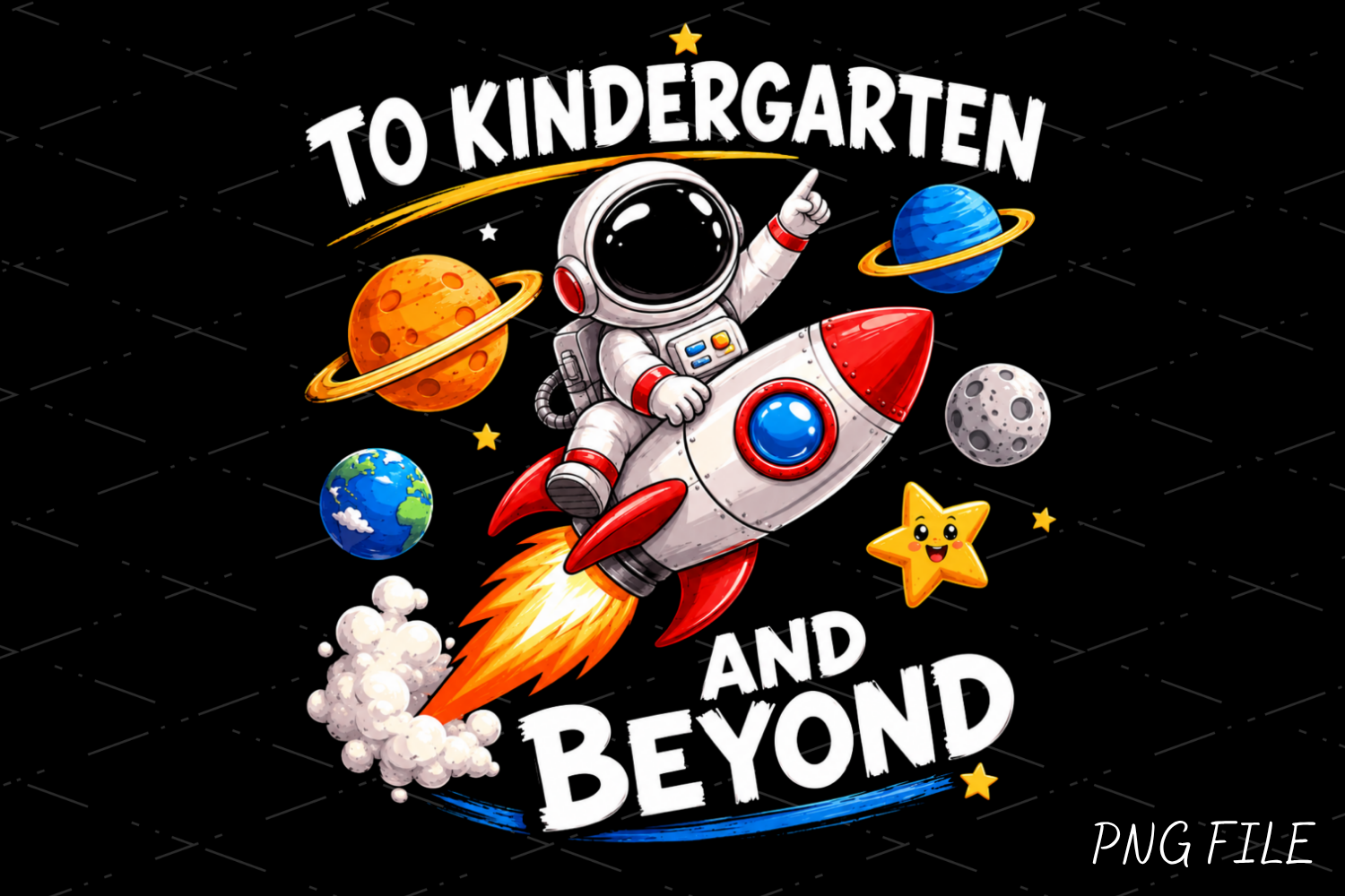Kindergarten Back to School PNG Graphic by Design Art · Creative Fabrica