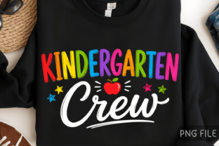 Kindergarten Teacher Crew PNG Graphic by Design Art · Creative Fabrica