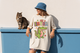 Later Crocodile PNG, Cute Preppy Design Graphic by studio8586 ...
