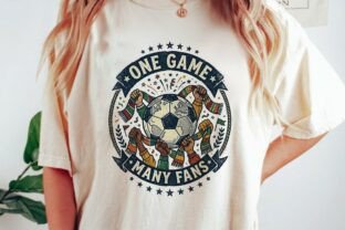 One Game Many Fans Soccer Unity Football Graphic by gregoraciiart ...