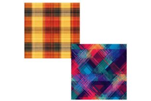 Plaid Seamless Pattern Bundle Graphic by designking · Creative Fabrica