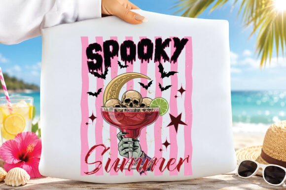 Skull Margarita Spooky Summer PNG Graphic by GraphicTech360 · Creative ...