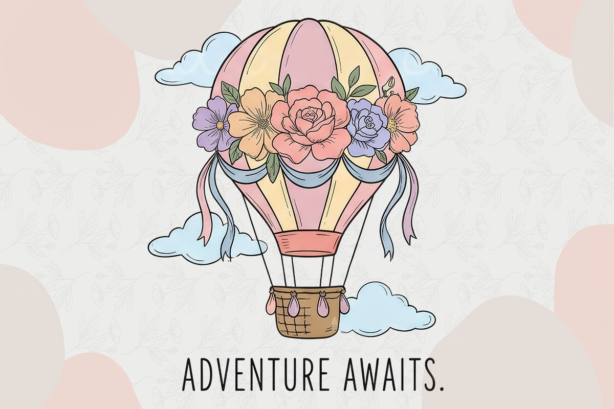 Adventure Awaits 1 PNG Graphic by LL Design · Creative Fabrica