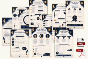 Analysing Your Natal Chart Workbook Graphic by Nora as · Creative Fabrica