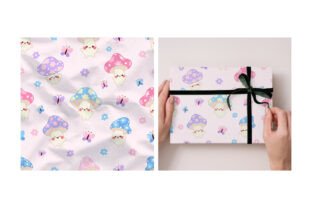Cute Enchanted Mushroom Seamless Pattern Graphic by Winny Saputra ...