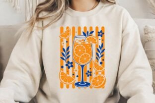 Fresh Orange Cocktail SVG, Summer SVG Graphic by Eventiva.Design ...