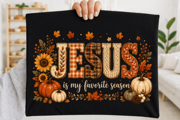Jesus is My Favorite Season Shirt PNG Graphic by Design Station ...