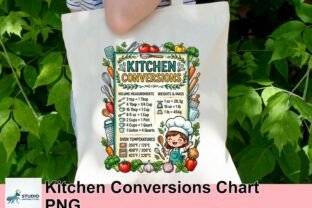 Kitchen Conversions Chart PNG Graphic by StudioDigitalStore · Creative ...