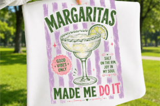 Margaritas Made Me Do It PNG, Funny Marg Graphic by Craftcity ...