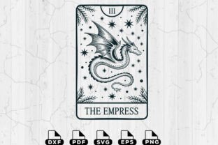 Mystical Dragon Tarot SVG PNG File Graphic by shikharay410 · Creative ...