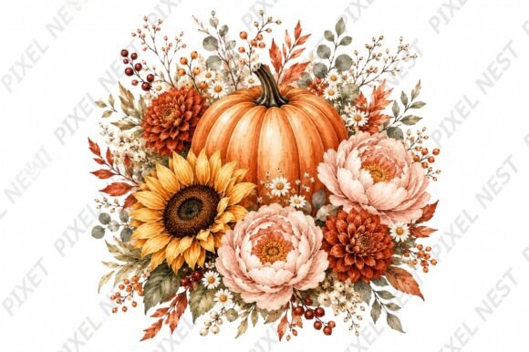 Retro Fall Autumn Png Design Graphic by Pixel Nest · Creative Fabrica