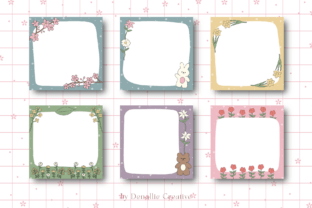 Spring Notepad Graphic by denalliecreative · Creative Fabrica