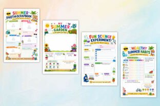 Summer Learning & Activity Journal Graphic by munjixpro · Creative Fabrica