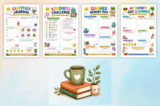 Summer Learning & Activity Journal Graphic by munjixpro · Creative Fabrica