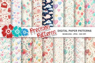Sweet Valentine Hearts Seamless Pattern Graphic by Precision Patterns ...